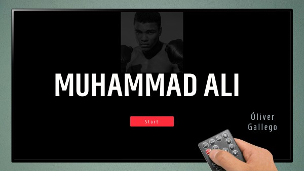 Presentation about Muhammad Ali | Genially