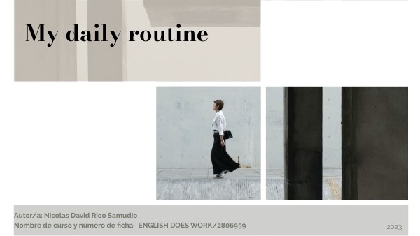 PROYECTO RUTINA DIARIA | Genially