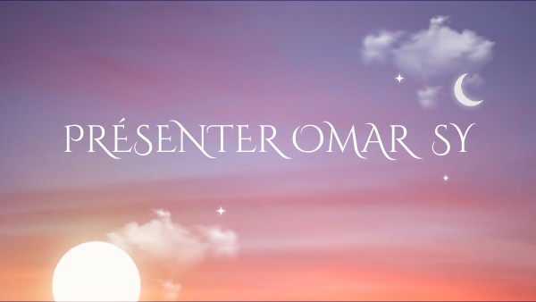 Omar Sy_Présenter quelqu'un | Genially