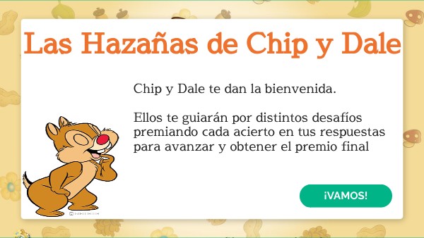 Las Hazañas DE CHIP Y DALE | Genially