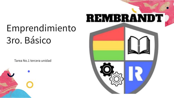 Emprendimiento 3ro. Básico | Genially