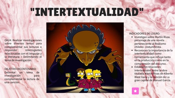 Intertextualidad 1° medio | Genially