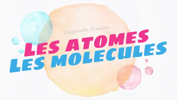 4e _ révision atomes_molécules_transformations chimiques | Genially