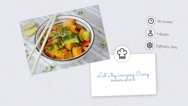 Cooking Curry Presentation