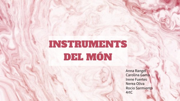 INSTRUMENTS DEL MÓN | Genially