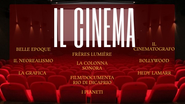 IL CINEMA | Genially