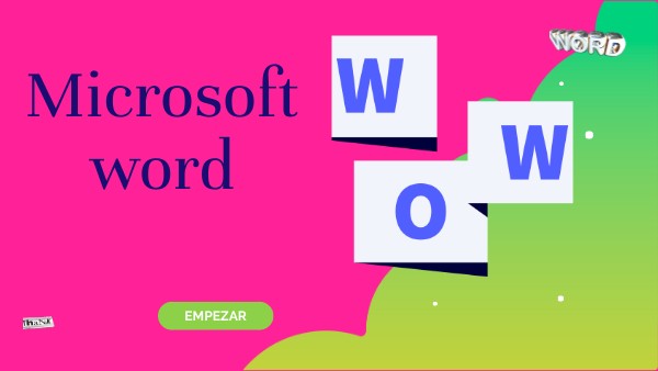 PRESENTACIÓN Microsoft Word