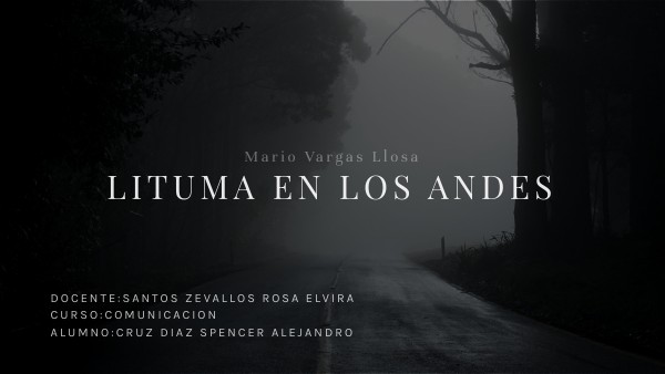 El Lituma En Los Andes