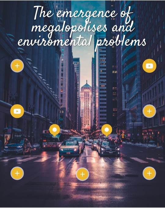 The emergence of megalopolises and envairomental problems