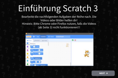 Scratch 3 - Einführung | Genially