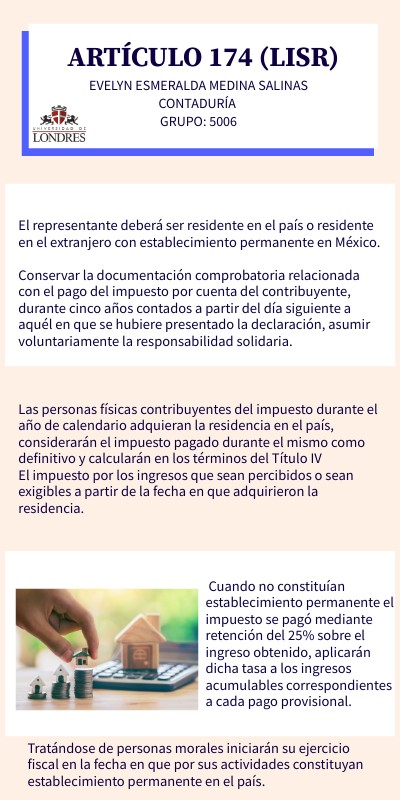ARTICULO 174 LISR | Genially