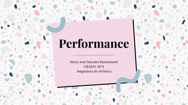 PERFORMANCE | Genially