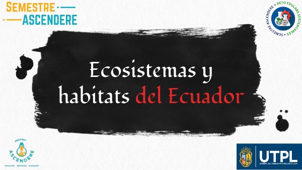 ecosistemas y habitats