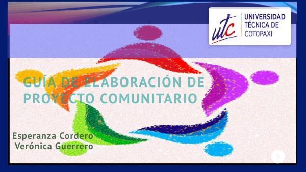 GUÍA DE ELABORACION DE PROYECTO COMUNITARIO | Genially
