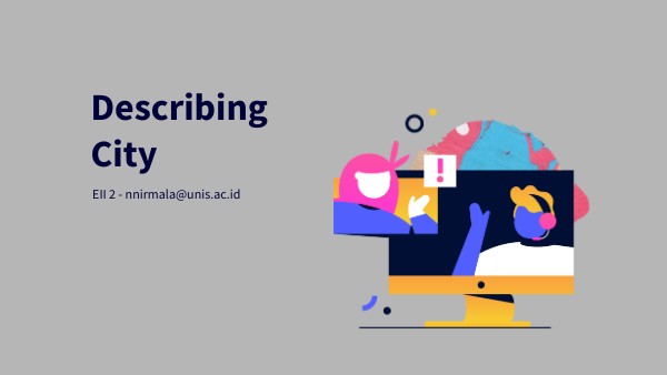 Describing city | Genially