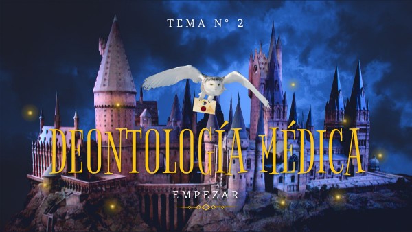 TEMA N° 2 - DEONTOLOGÍA MÉDICA | Genially