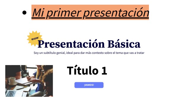 Presentación de ejemplo | Genially