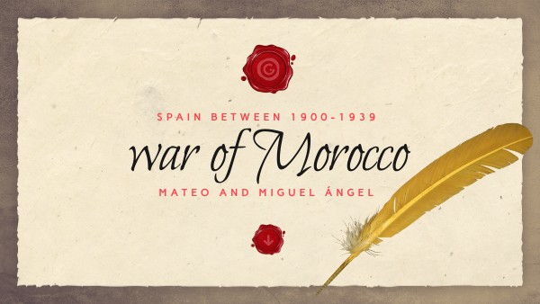 WAR OF MARRUECOS PRESENTACIÓN | Genially