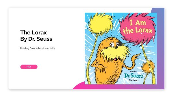 The Lorax By Dr. Seuss