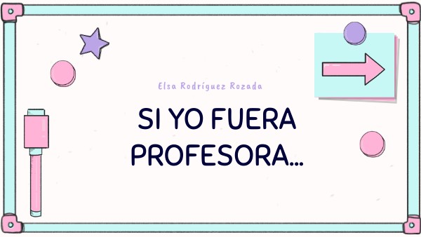 SI YO FUERA PROFESORA | Genially