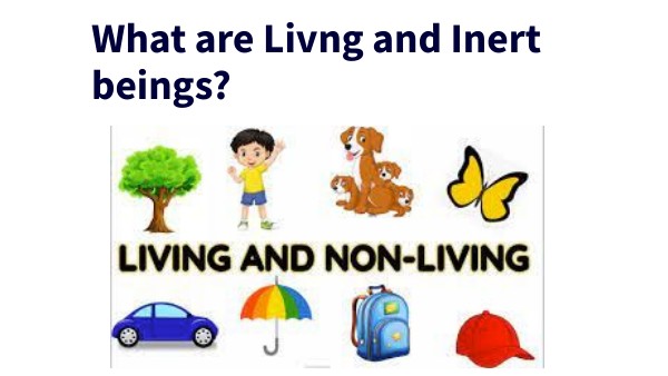 Living and Inert Beings