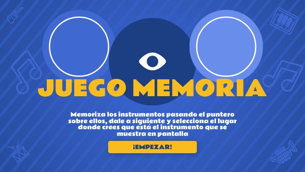 JUEGO MEMORIA musical
