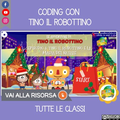 Coding con Tino il robottino- episodio 3 | Genially