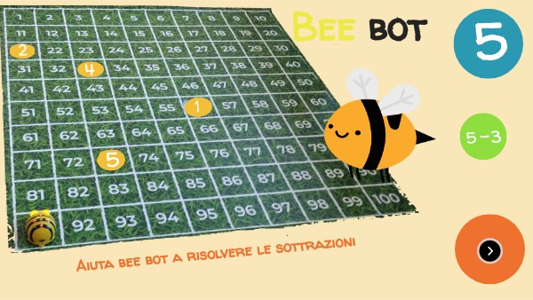 BEE BOT RISOLVI SOTTRAZIONI