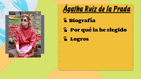 Ágatha Ruiz de la Prada | Genially