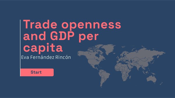 trade openness and GDP per capita | Genially