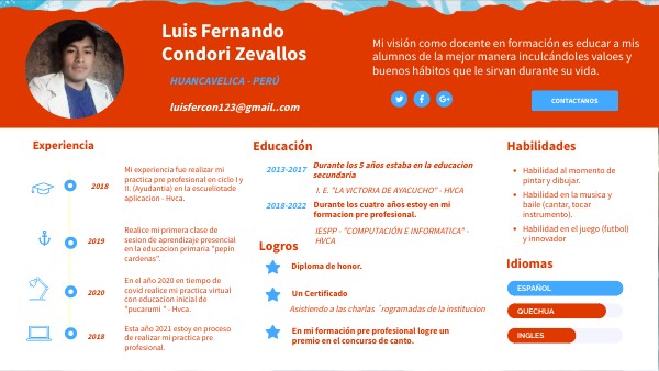 CV GENIAL | Genially
