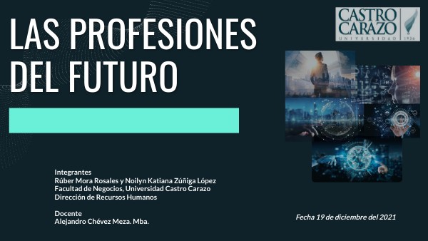 Las Profesiones del Futuro