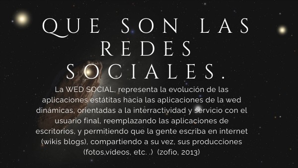 DEFINICIÓN DE LAS REDES SOCIALES. | Genially