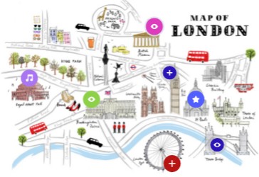 Interactive London map
