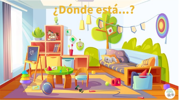 Mi habitación - ¿Dónde está...?