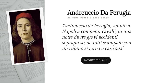 Andreuccio Da Perugia