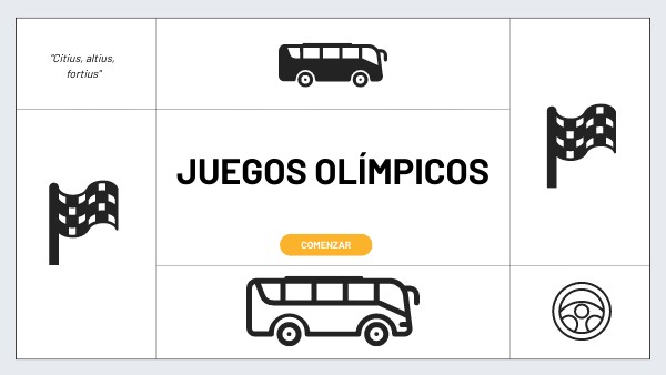 QUIZ JUEGOS OLÍMPICOS