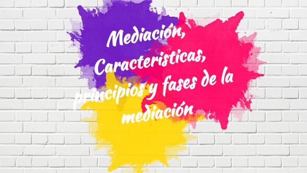 PRESENTACIÓN Mediación | Genially