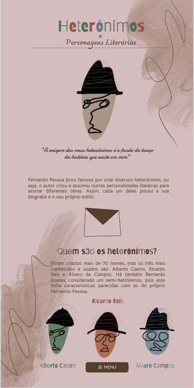 FERNANDO PESSOA INFOGRAFIA | Genially