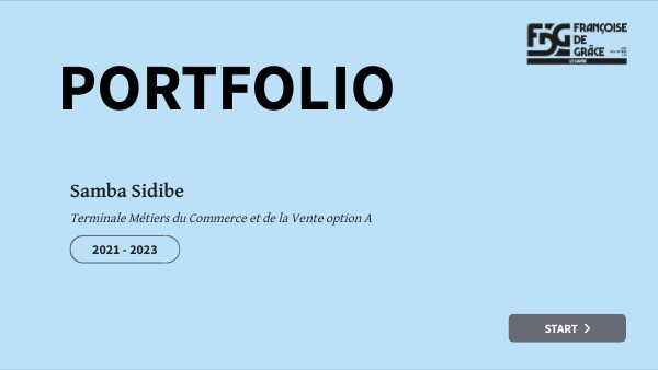 Portfolio Samba sidibe