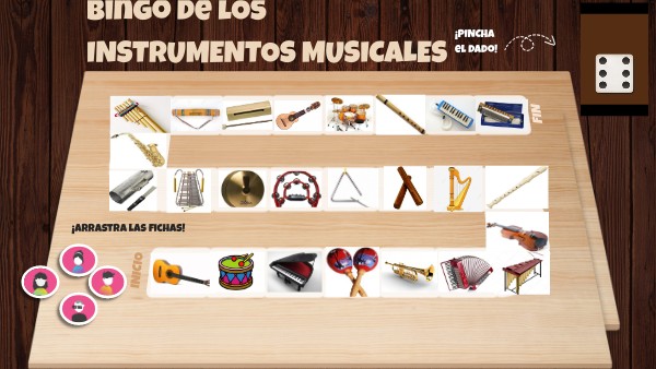 Bingo de los instrumentos musicales | Genially