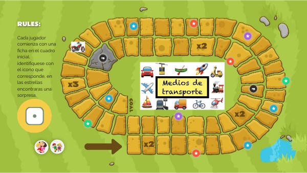 JUEGO DE LOS MEDIOS DE TRANSPORTE | Genially