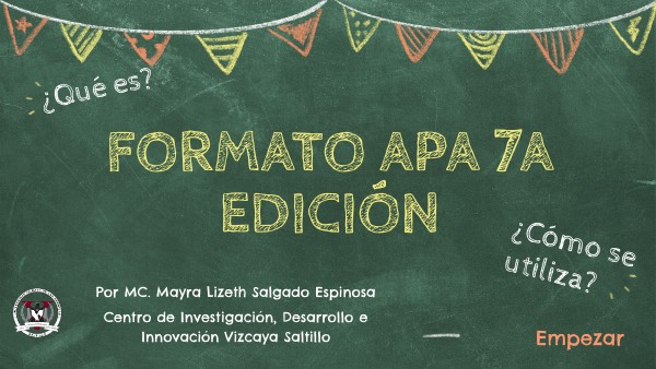 ESTILO APA 7A EDICIÓN | Genially