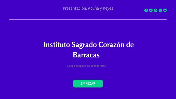 Presentación: Acuña y Reyes