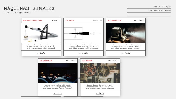 MÁQUINAS SIMPLES | Genially