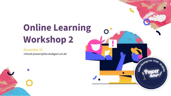 Online Learning Workshop 2 | Genially