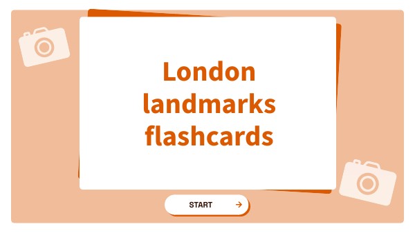 LONDON LANDMARKS FLASHCARDS | Genially