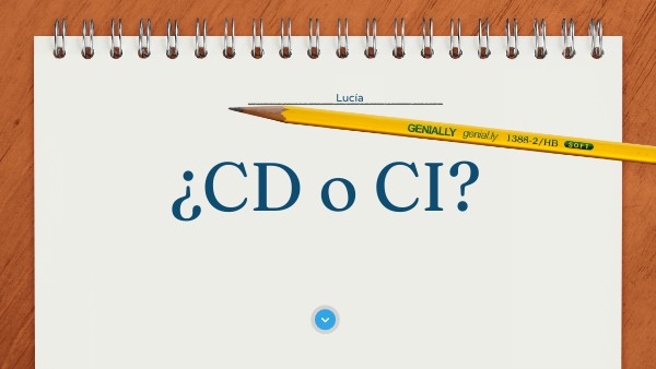 ¿CD - CI? | Genially