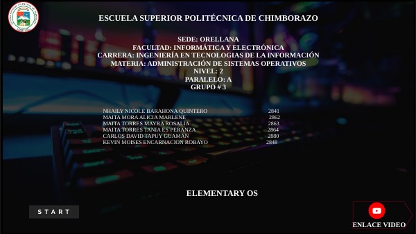 PRESENTACIÓN ELEMENTARY OS | Genially