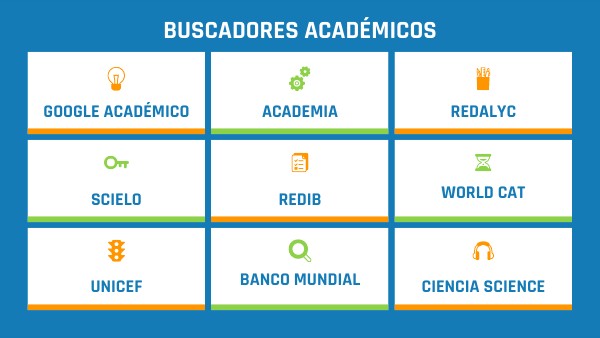 BUSCADORES ACADÉMICOS | Genially